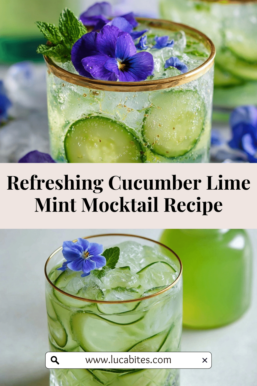Cucumber Lime Mocktail: Refreshing Summer Beverage Recipe