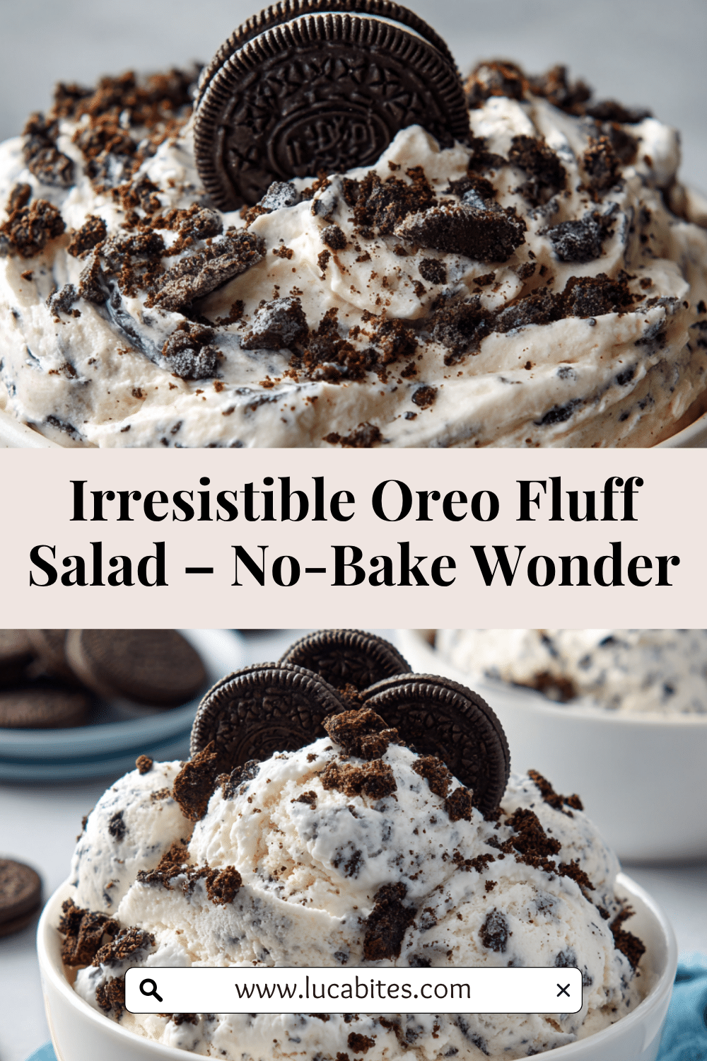 Oreo Fluff Salad - Creamy Crowd-Pleaser Dessert Recipe