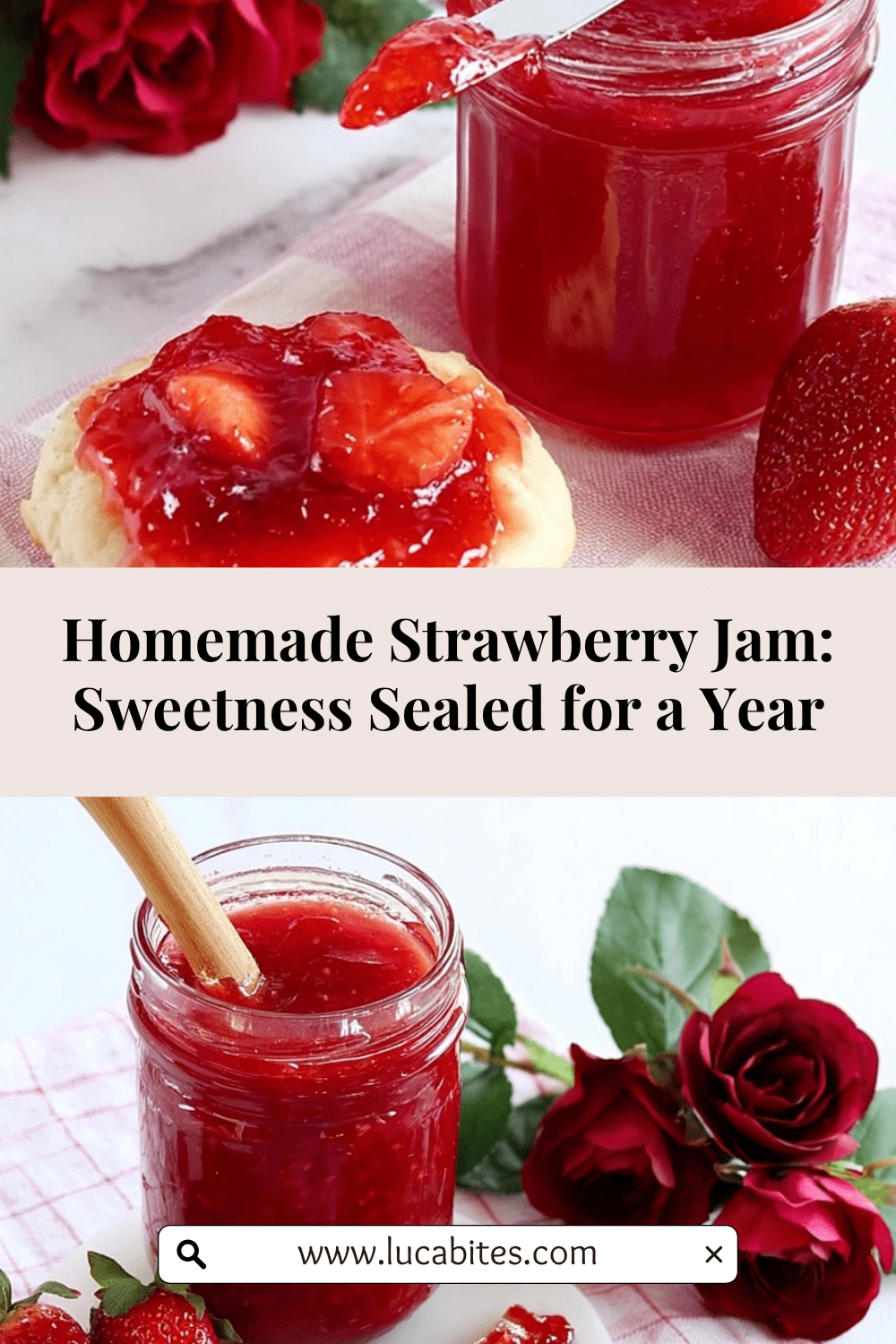 Strawberry Jam Canning Recipe: Best Jam Ever!