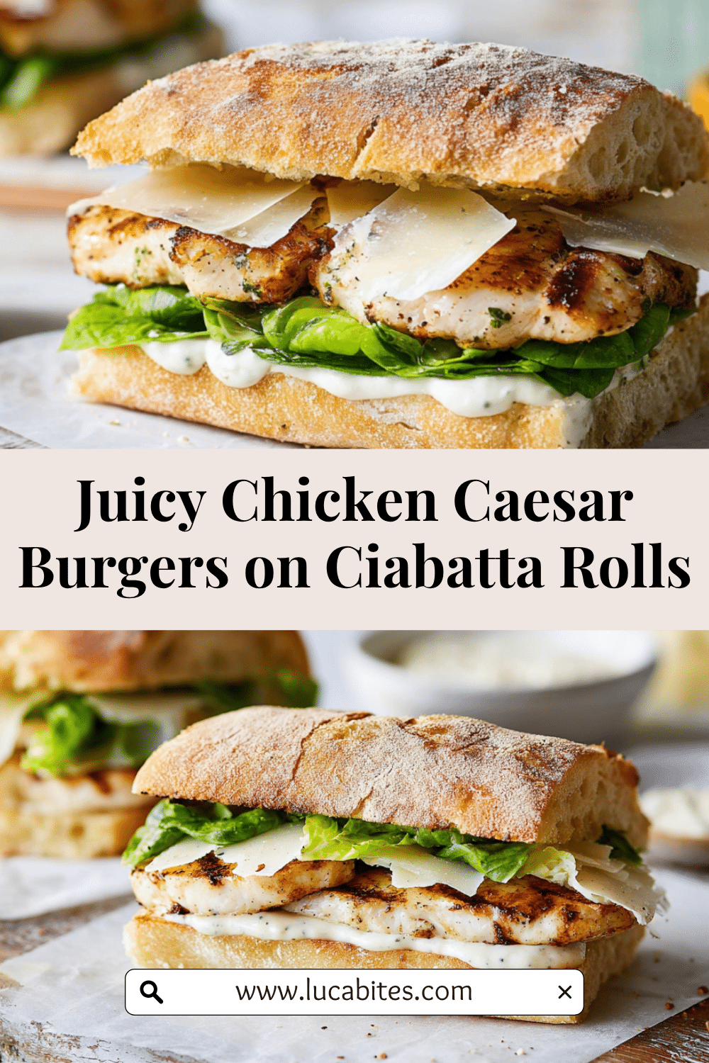 Chicken Caesar Burger Recipe: Transform Burger Night with Grilled ...
