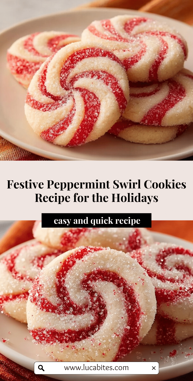 Peppermint Swirl Cookies: Festive Holiday Cookie Recipe